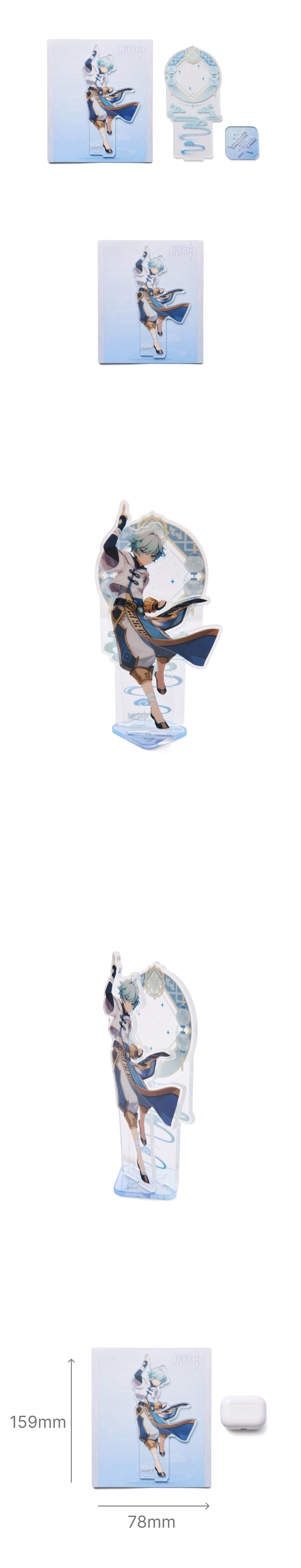 원신 캐릭터 아크릴 스탠드 리월 중운 | Genshin | KREAM