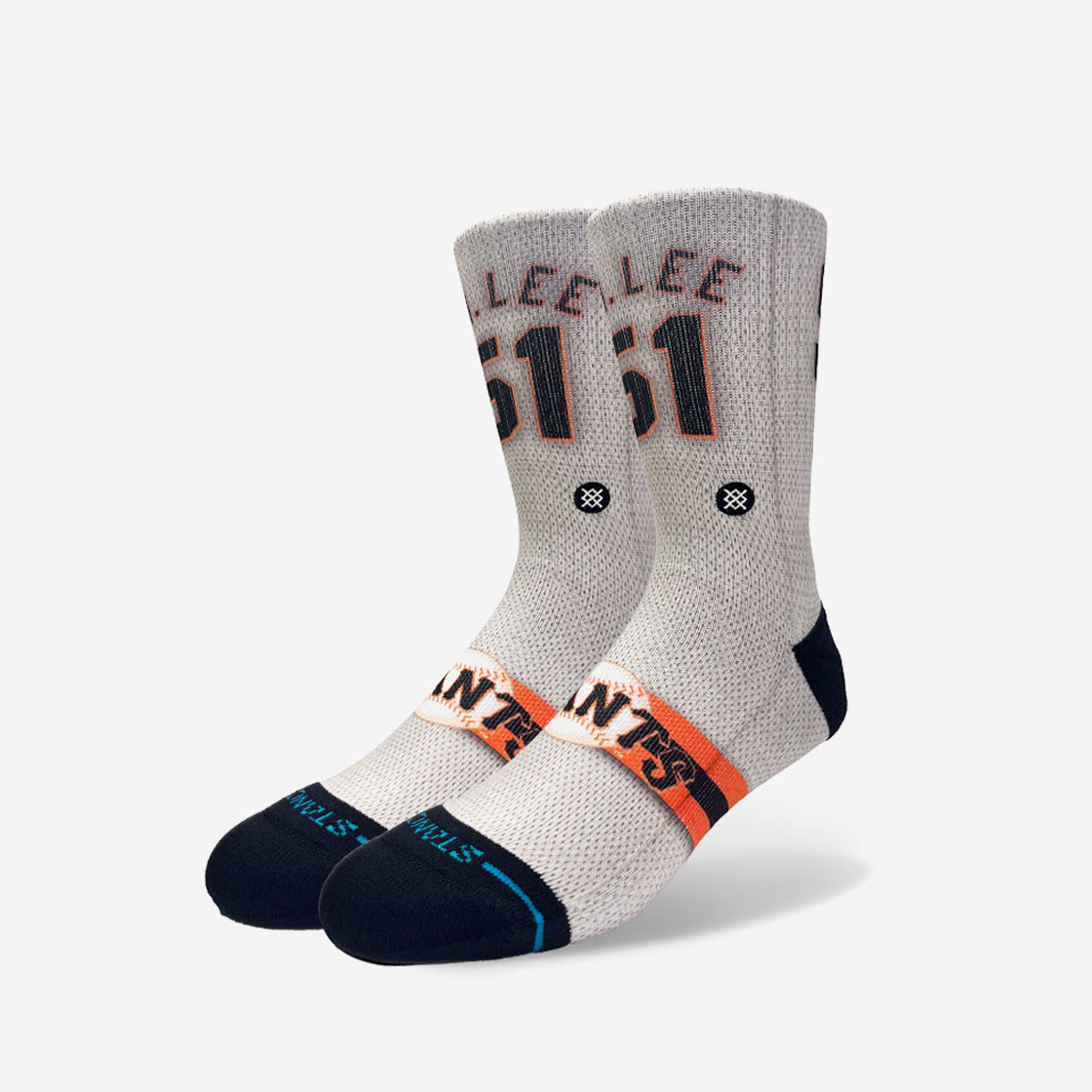 스탠스 X 엠엘비 2024 플레이어 스트라이커 이정후 크루 | STANCE | KREAM