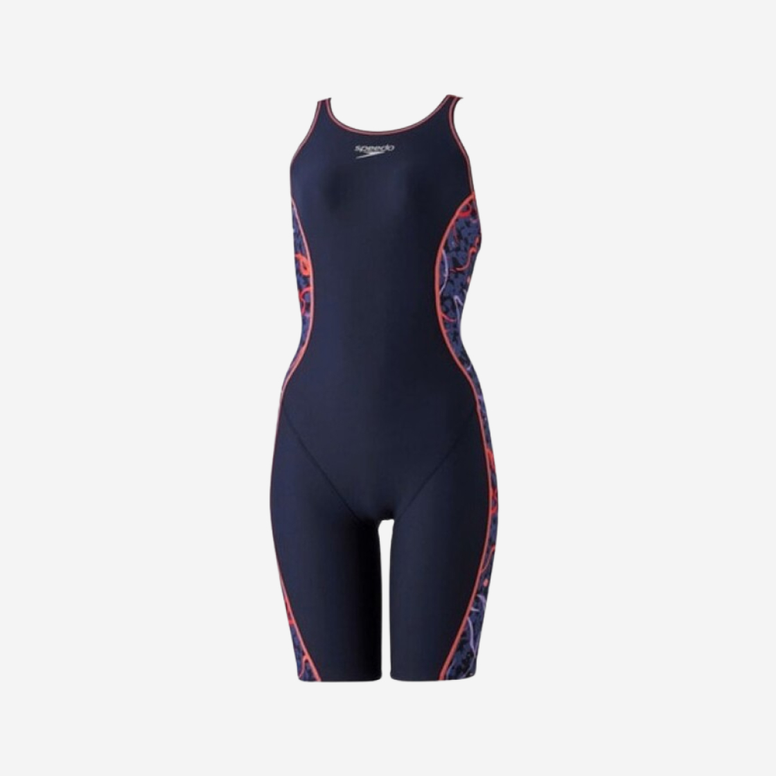 (W) 스피도 펠리시테이션 5부 하프 바디 턴스 네이비 퍼플 | Speedo | KREAM