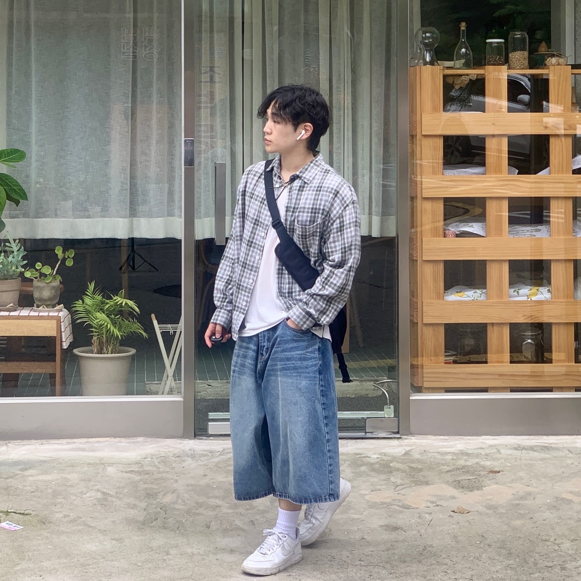 버뮤다 코디와 셔츠 코디 Kream