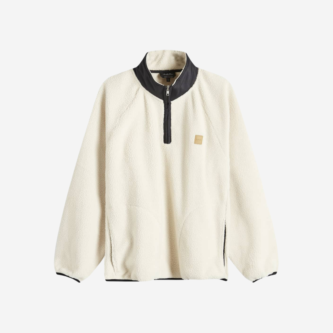 아페쎄 아일랜드 하프 집 쉐르파 플리스 에크루 | A.P.C. | KREAM