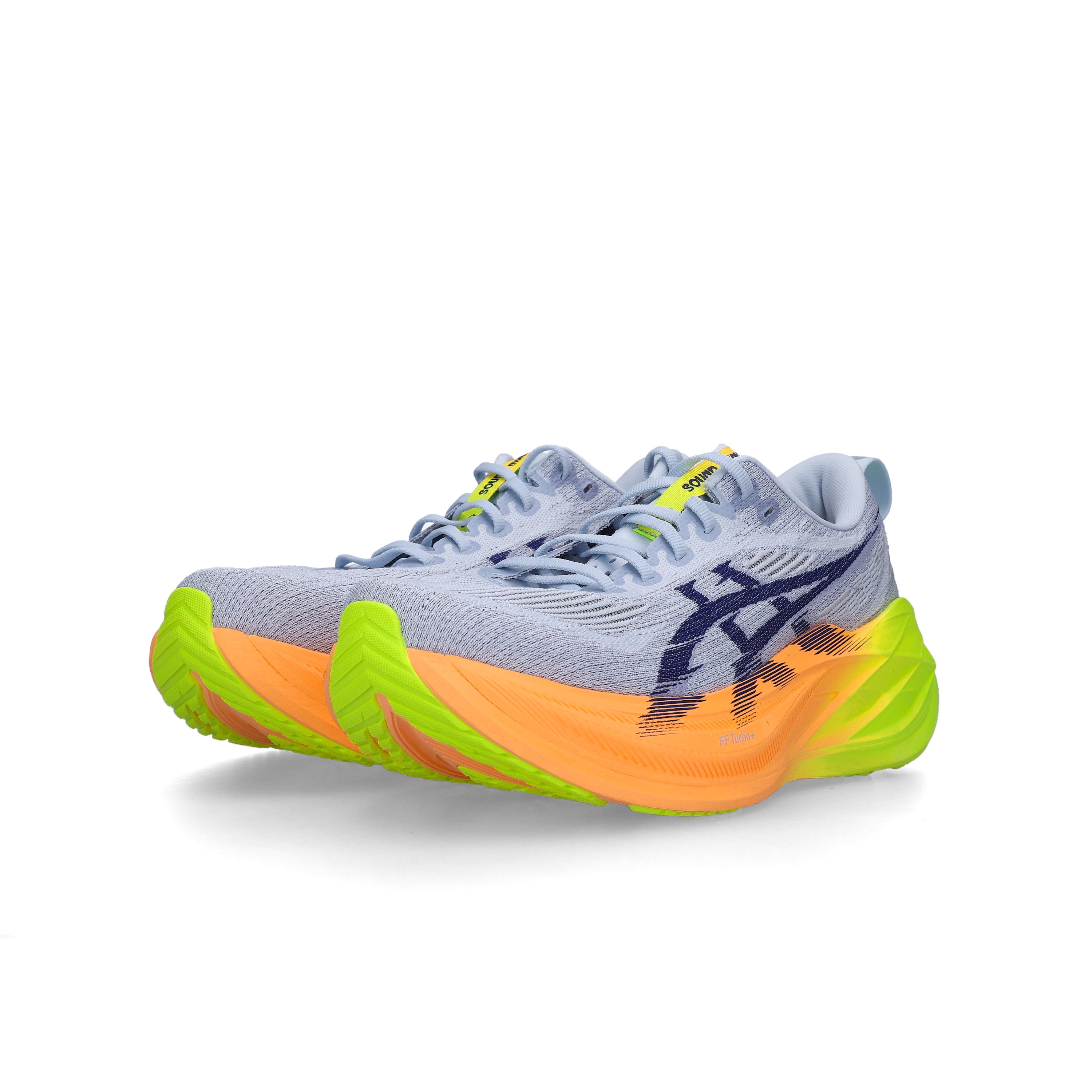 아식스 슈퍼블라스트 2 파리 쿨 그레이 세이프티 옐로우 | KREAM