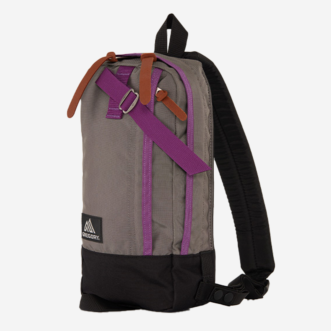 그레고리 스위치 슬링 그레이 퍼플 | Gregory | KREAM