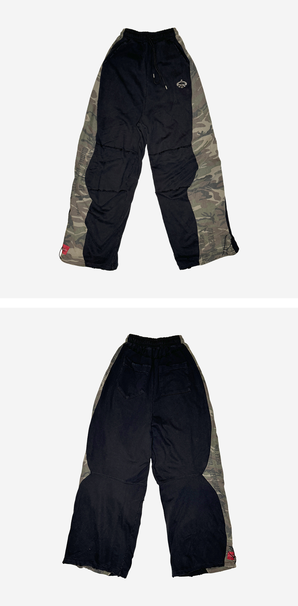 아이엠더퓨처 x 스쿠읏 그로우 옵 스웨트팬츠 블랙 | IAMTHEFUTURE | KREAM