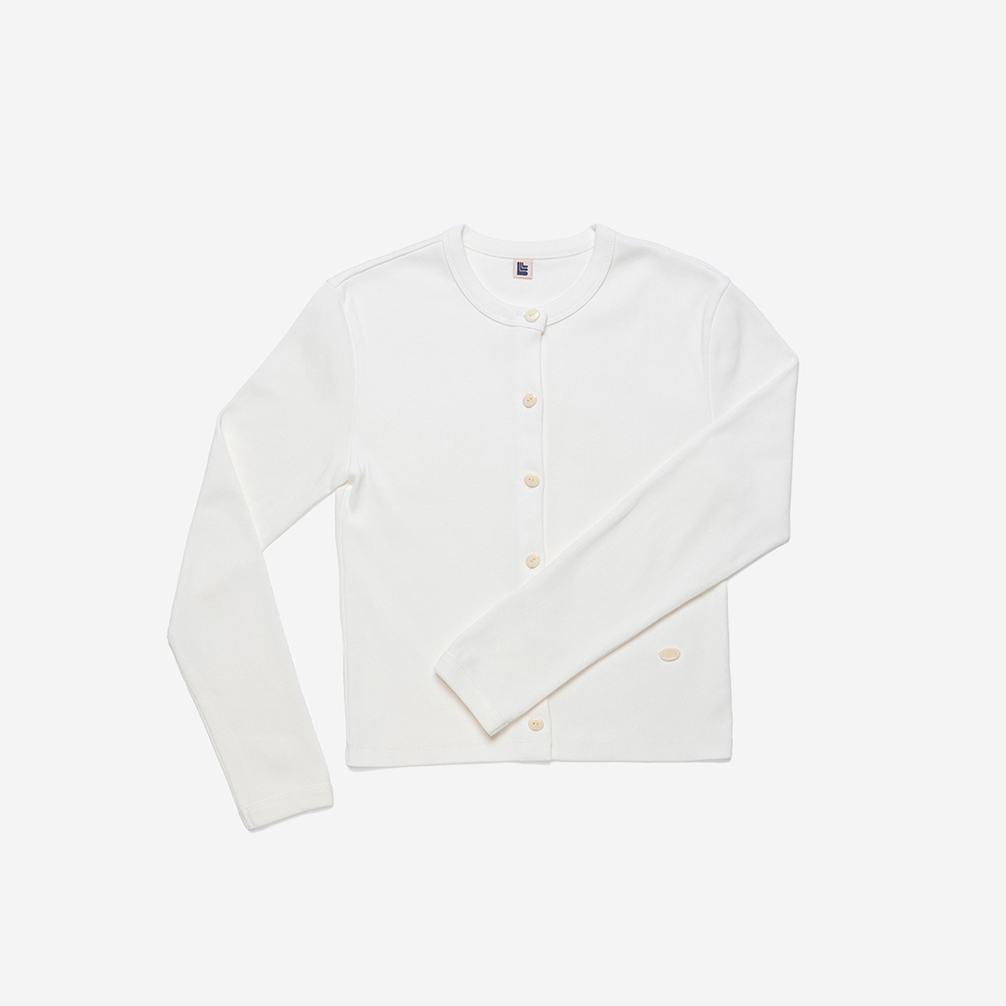 엘엘엘 디자인 스튜디오 엘엘엘 90S 클래식 가디건 밀크 화이트 | LLLDESIGNSTUDIO | KREAM