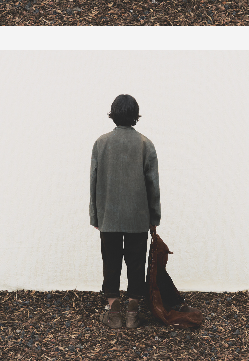 자고류 내추럴 다잉 워크 자켓 카키 | Jagoryu | KREAM