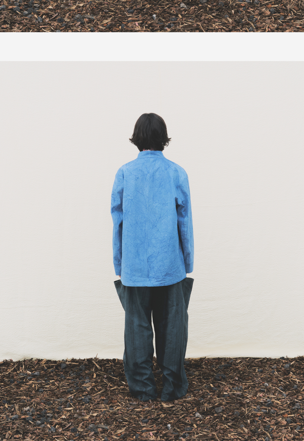 자고류 내추럴 다잉 워크자켓 인디고 | Jagoryu | KREAM