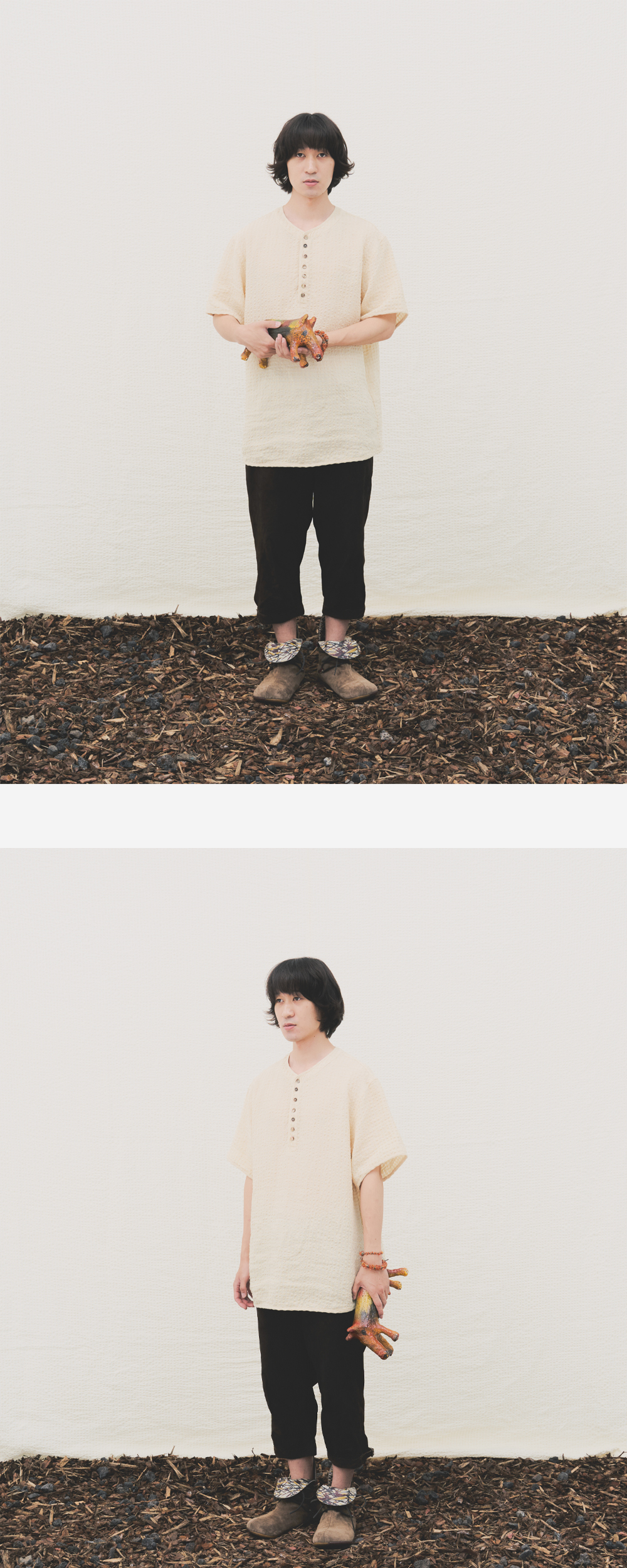 자고류 티 다잉 헨리넥 블랙티 | Jagoryu | KREAM