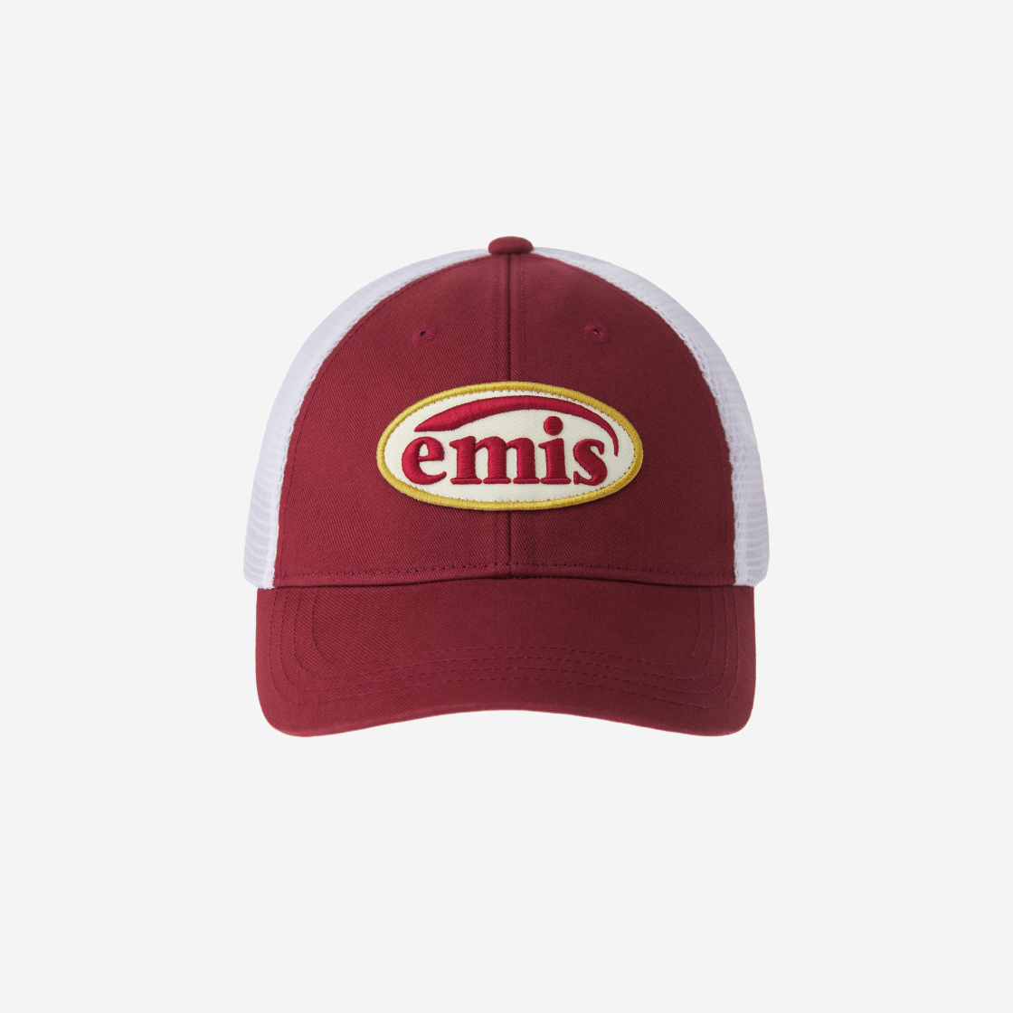 이미스 와펜 메쉬 볼캡 레드 | Emis | KREAM