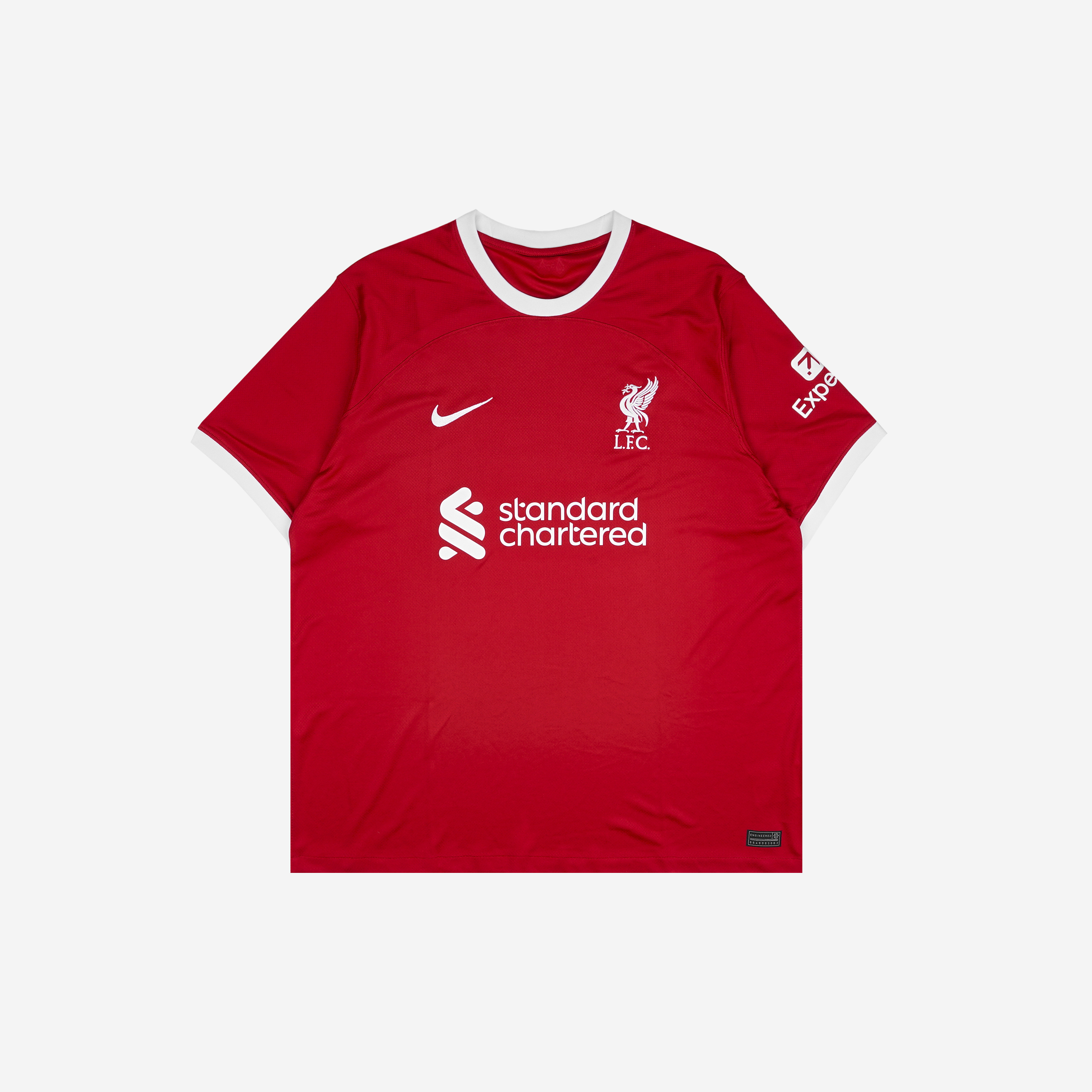 나이키 리버풀 FC 2023/24 드라이핏 스타디움 홈 저지 짐레드 (논 마킹 버전) | KREAM