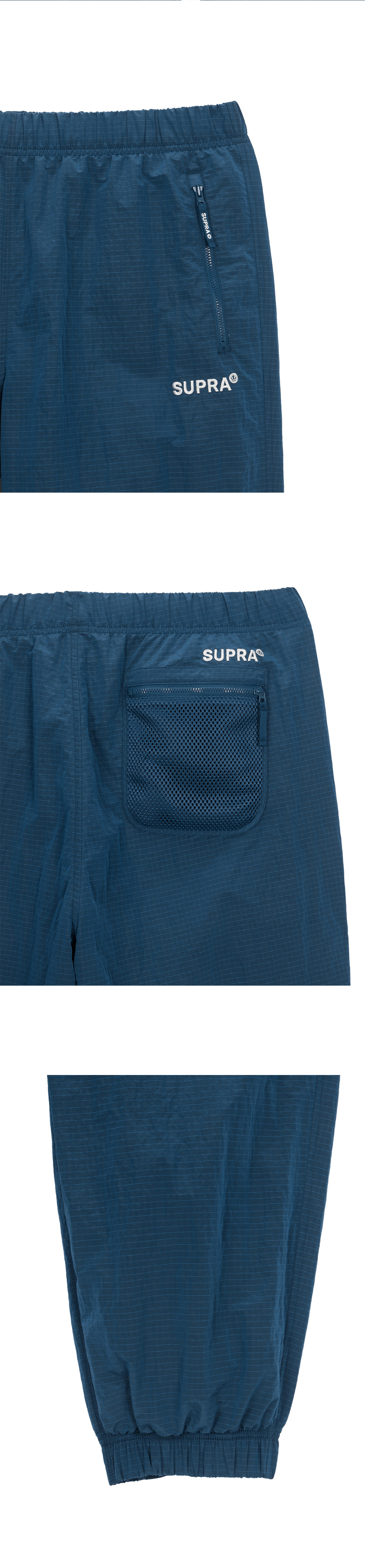 수프라 립스탑 조거 팬츠 셋업 블루 | Supra | KREAM