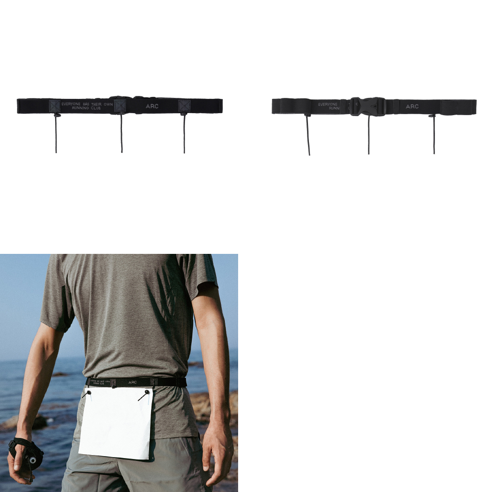 에이알씨 레이스 빕 벨트 블랙 | ARC | KREAM