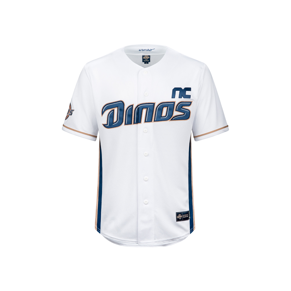 NC 다이노스 클러치 홈 유니폼 화이트 (논 마킹 버전) | NC Dinos | KREAM