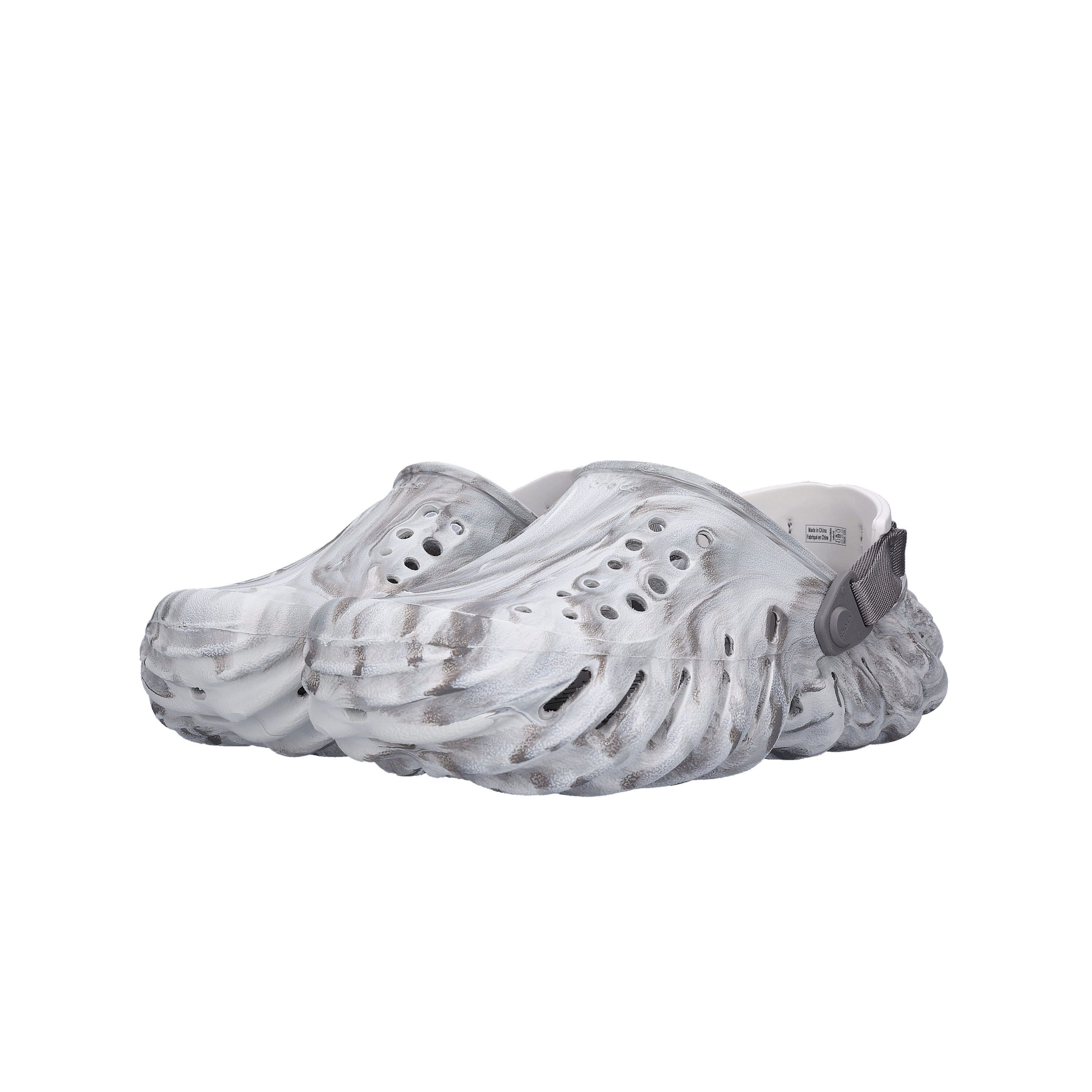 크록스 에코 마블드 클로그 문라이트 멀티 | KREAM