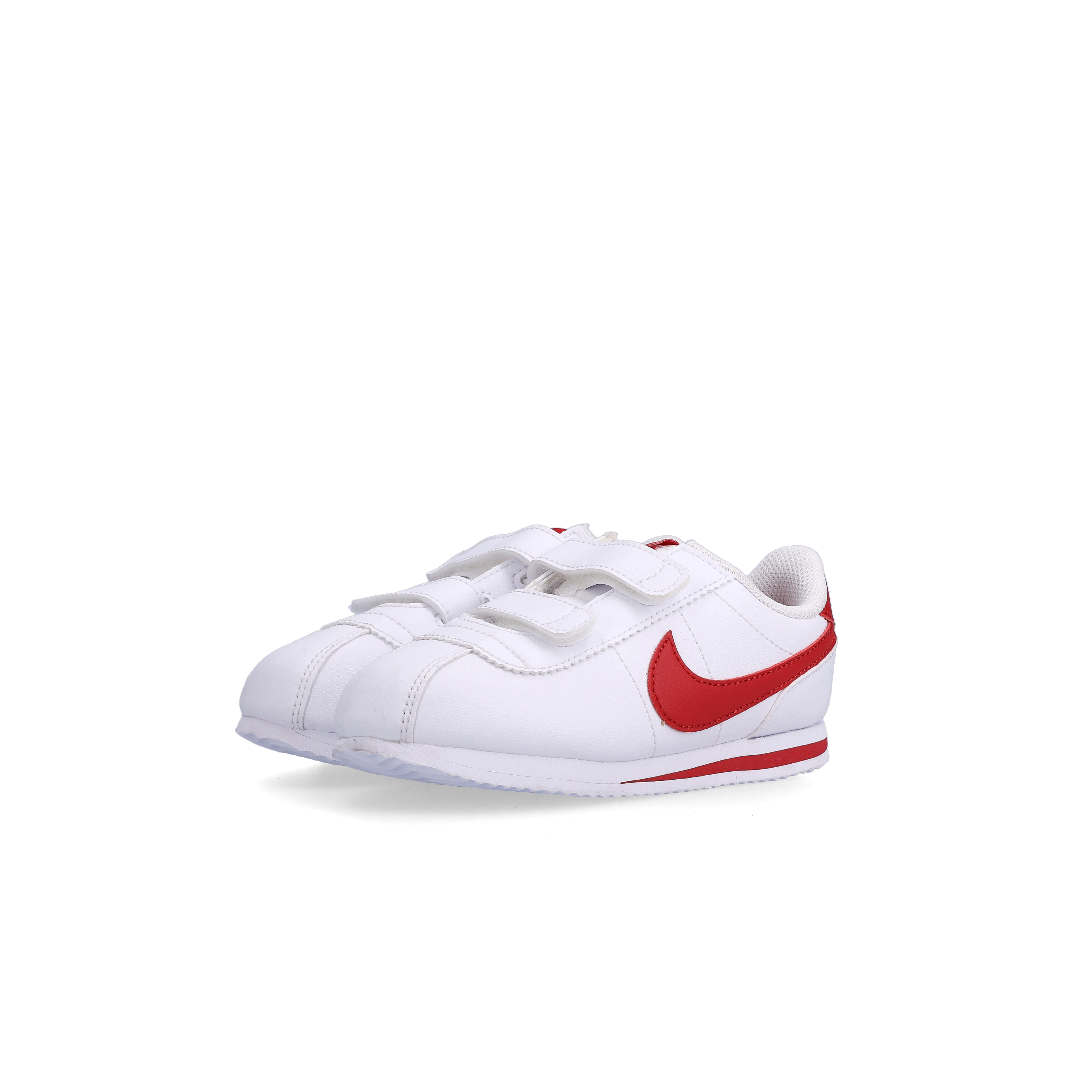 (TD) 나이키 코르테즈 베이직 SL 화이트 짐레드 | KREAM