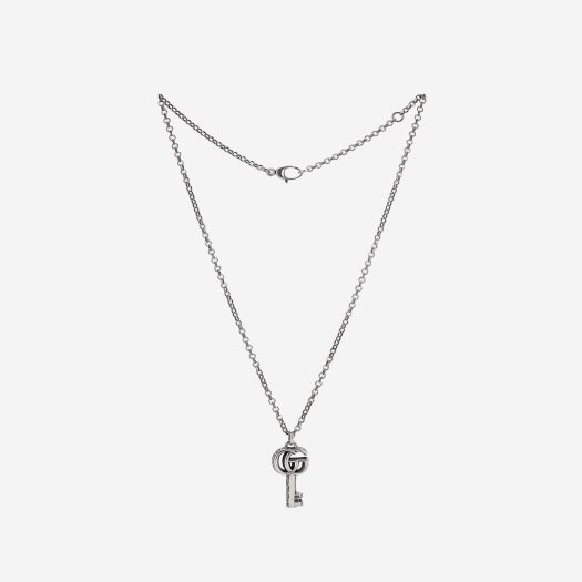 구찌 더블 G 키 네클리스 실버 | Gucci | KREAM