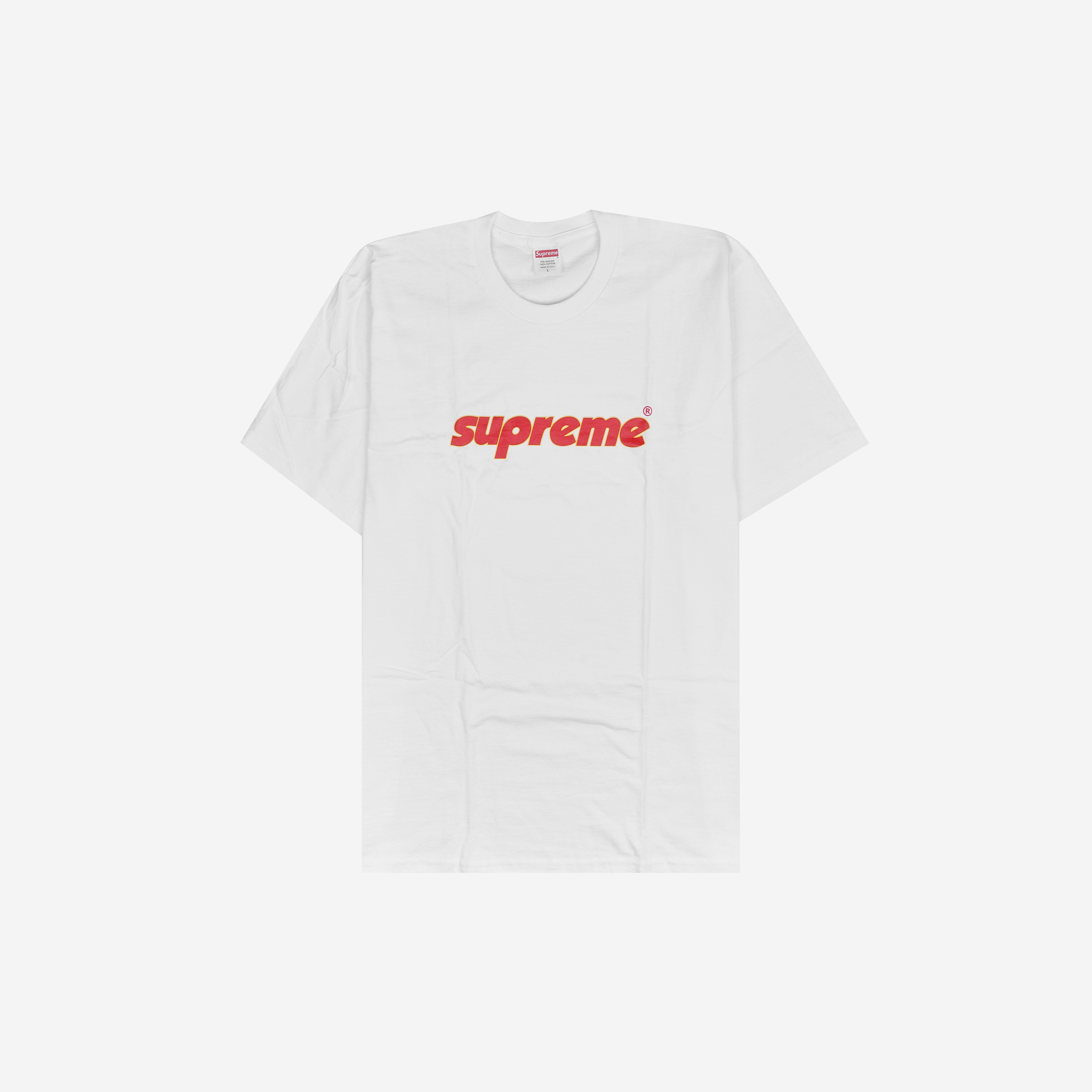 슈프림 핀라인 티셔츠 화이트 - 24SS | KREAM