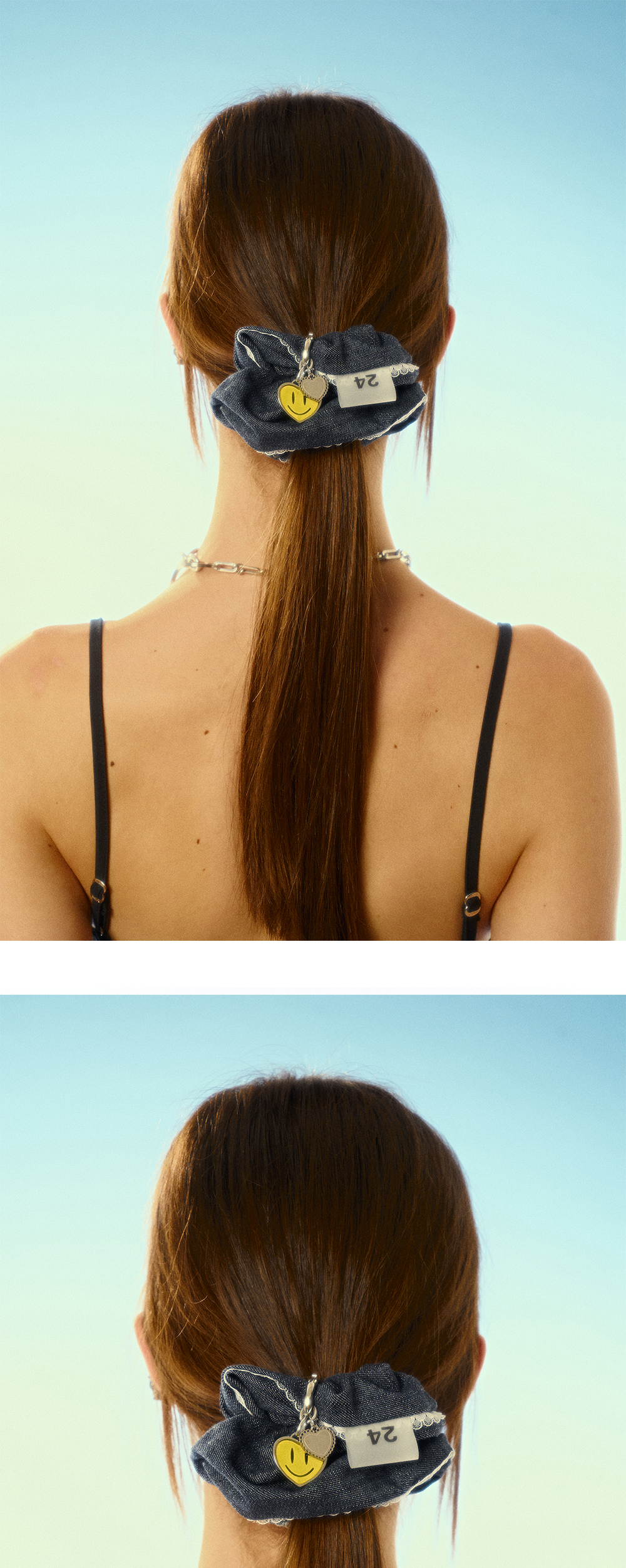 센티멍 넘버 547 헤어 스크런치 딥 블루 | SENTIMENTS | KREAM