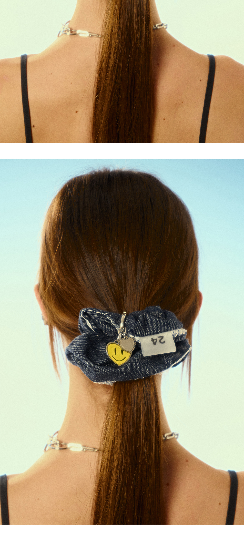 센티멍 넘버 547 헤어 스크런치 딥 블루 | SENTIMENTS | KREAM