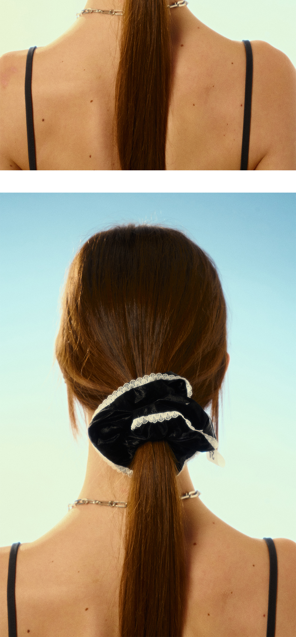 센티멍 넘버 508 헤어 스크런치 블랙 | SENTIMENTS | KREAM