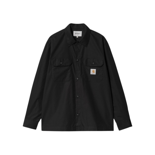 팔라스 x 칼하트 WIP 밀포드 셔츠 블랙 - 24FW | Palace | KREAM 팔라스 x 칼하트 WIP 밀포드 셔츠 블랙 - 24FW | Palace | KREAM