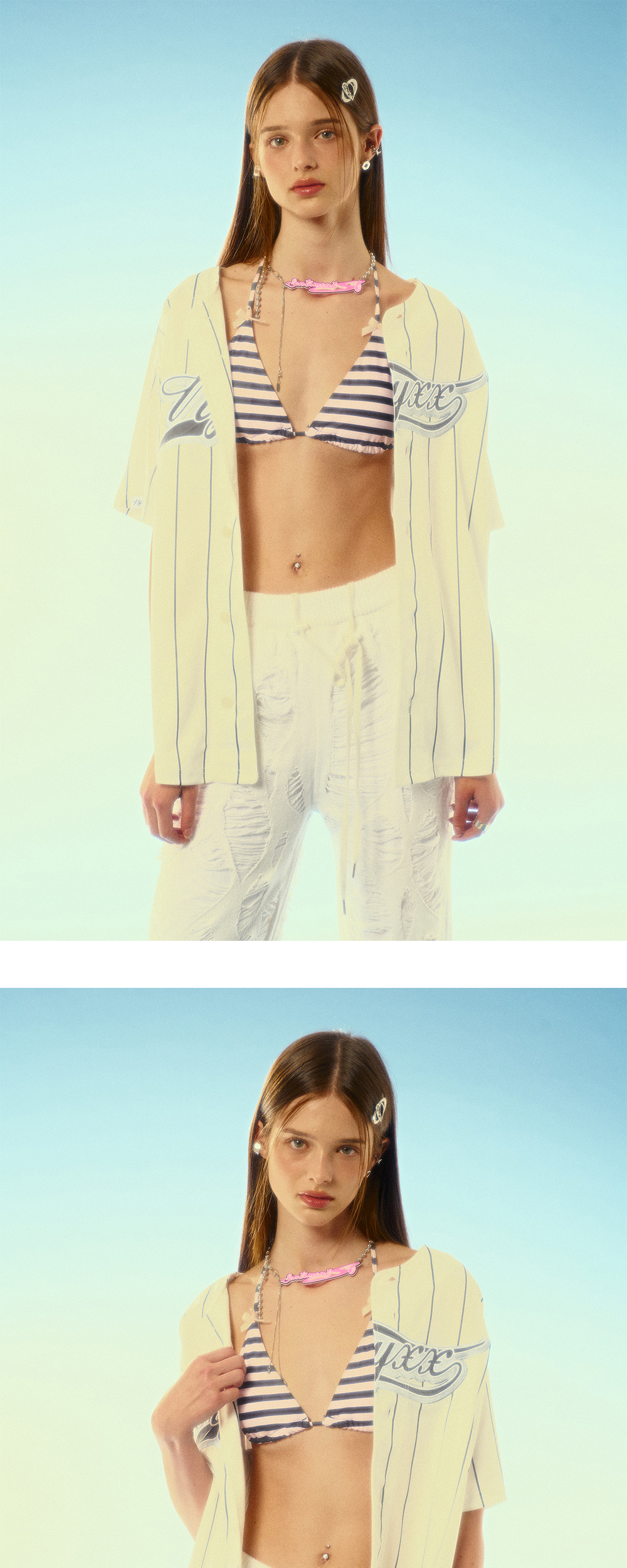 센티멍 넘버 533 네크리스 핑크 | SENTIMENTS | KREAM