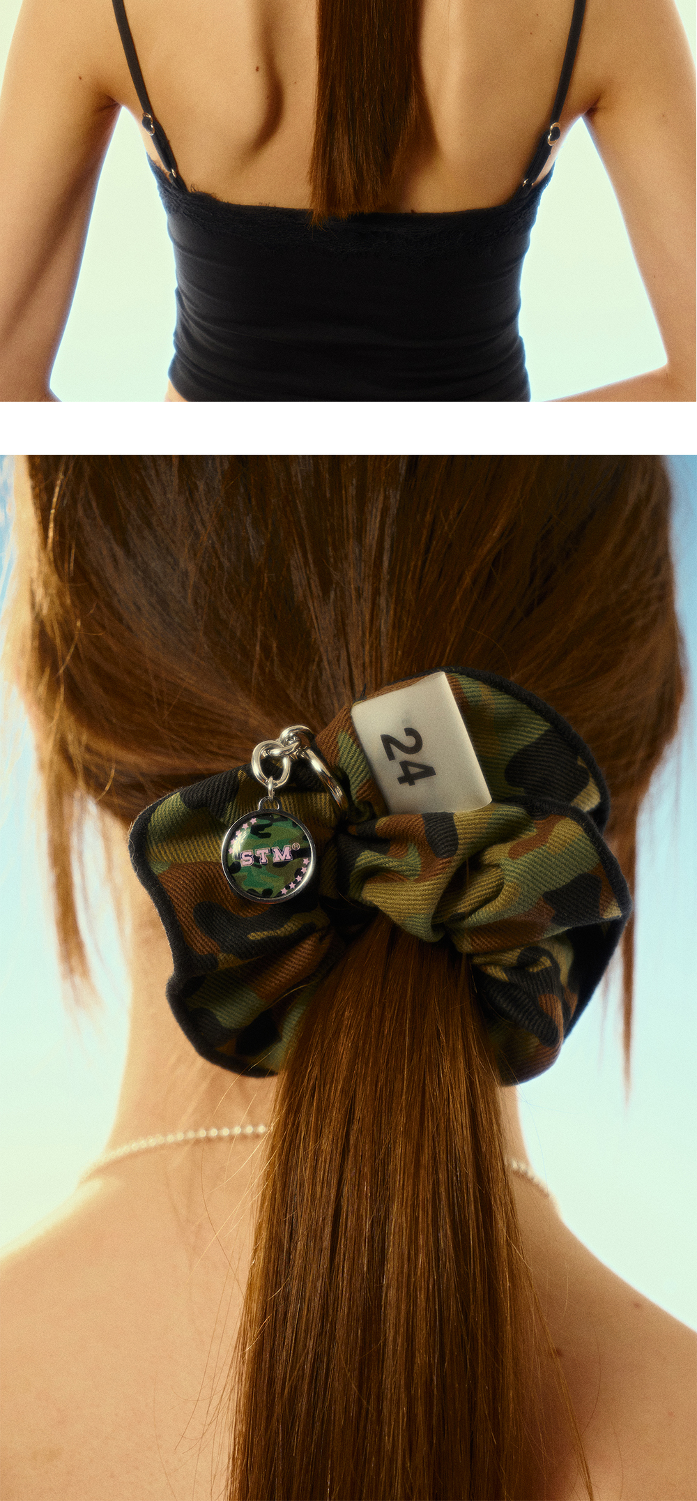 센티멍 넘버 536 헤어 스크런치 핑크 | SENTIMENTS | KREAM