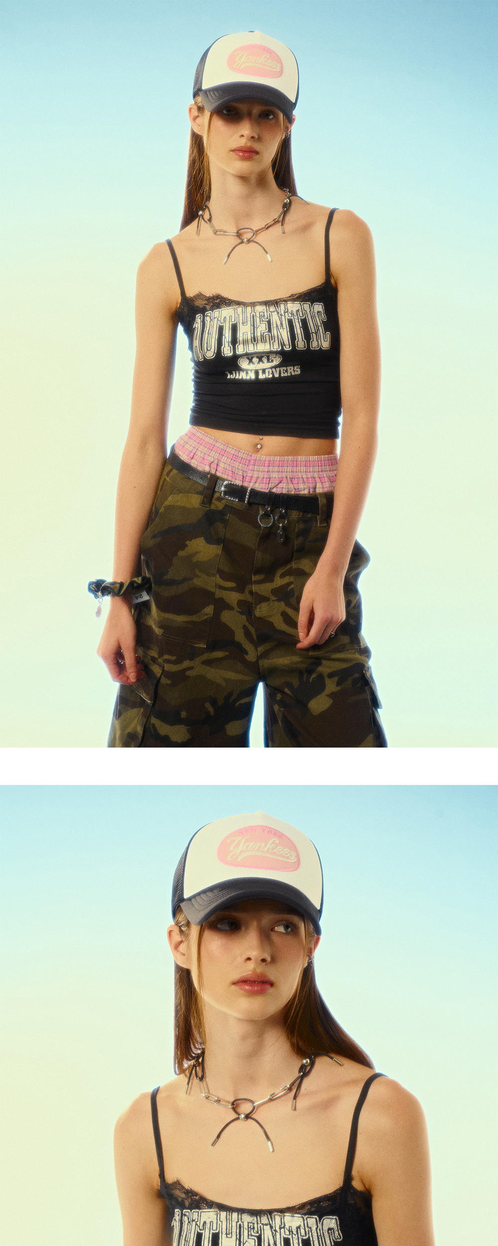 센티멍 넘버 498 네크리스 블랙 | SENTIMENTS | KREAM