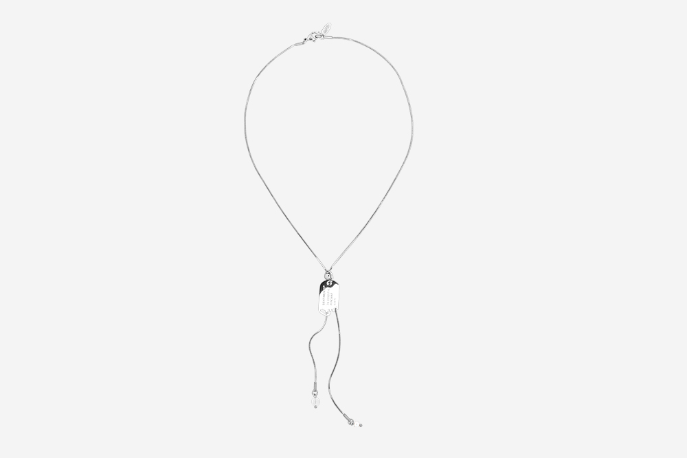 센티멍 넘버 495 솔져 택 네크리스 | SENTIMENTS | KREAM