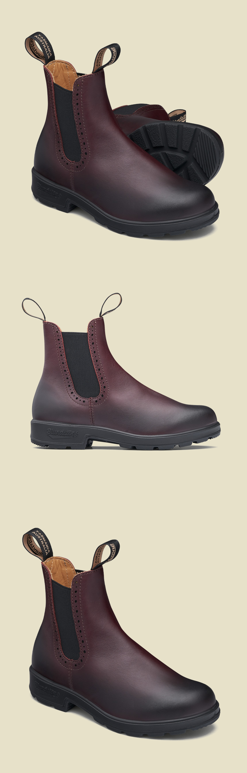 블런드스톤 우먼 오리지널 1352 하이탑 부츠 쉬라즈 | BLUNDSTONE | KREAM