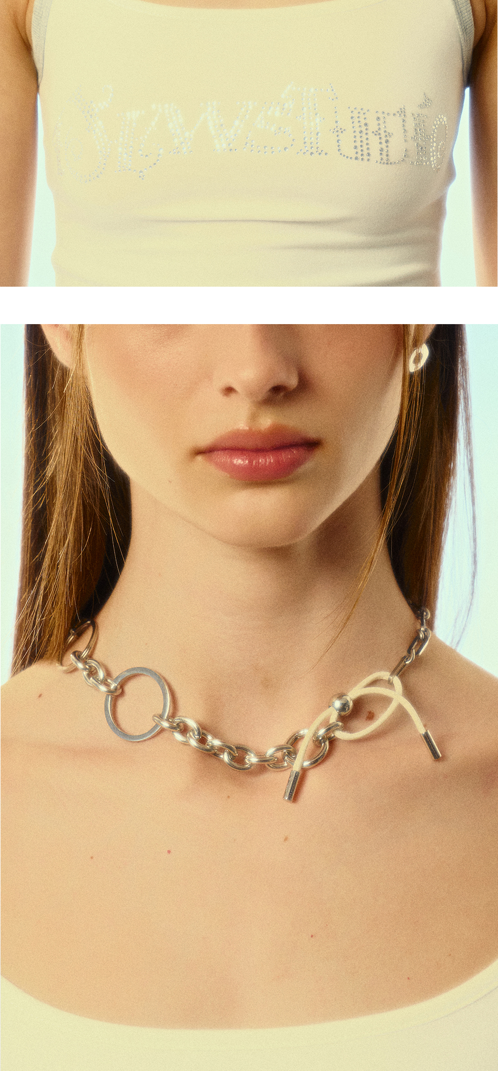 센티멍 넘버 499 네크리스 아이보리 | SENTIMENTS | KREAM