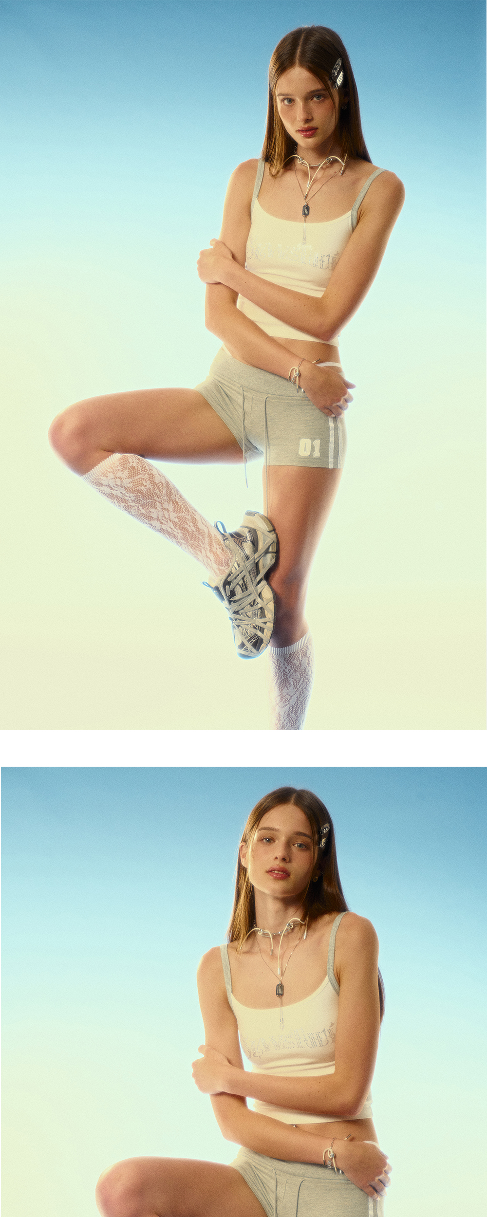 센티멍 넘버 495 솔져 택 네크리스 | SENTIMENTS | KREAM