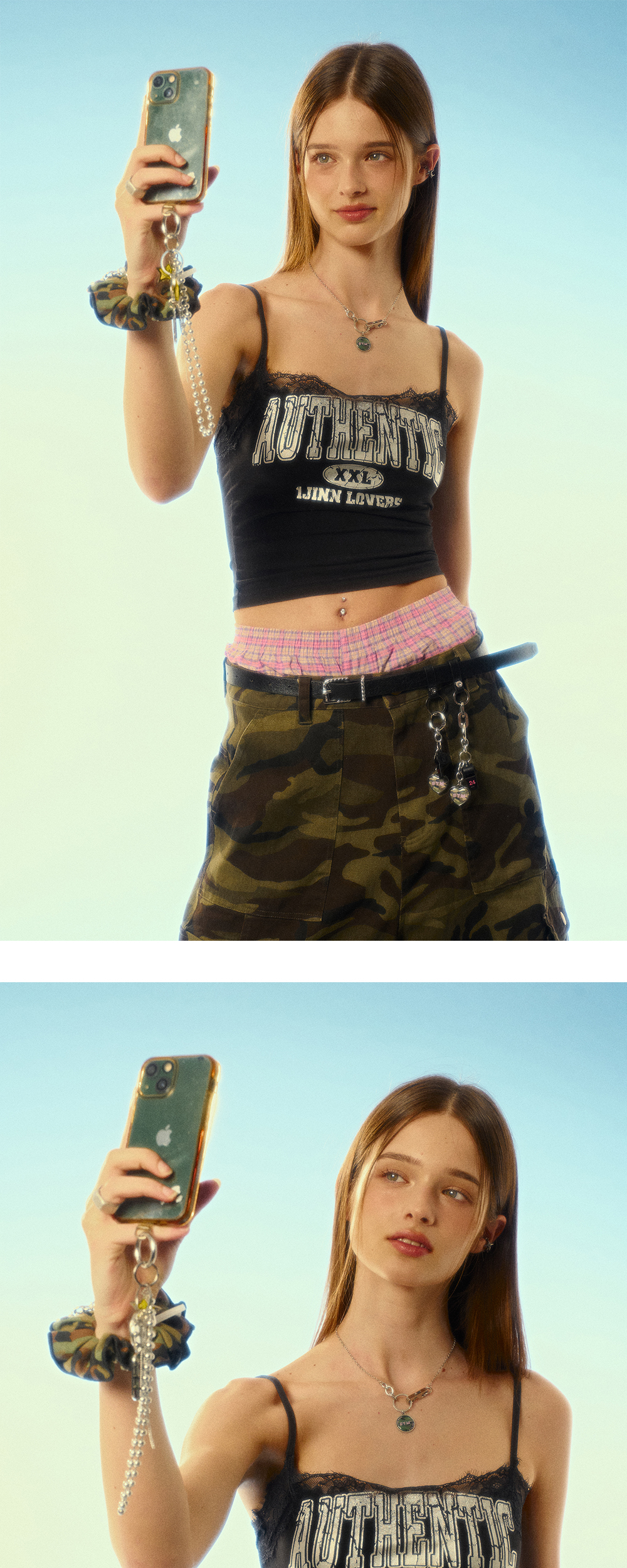 센티멍 넘버 549 스마일 솔져 키링 레드 | SENTIMENTS | KREAM