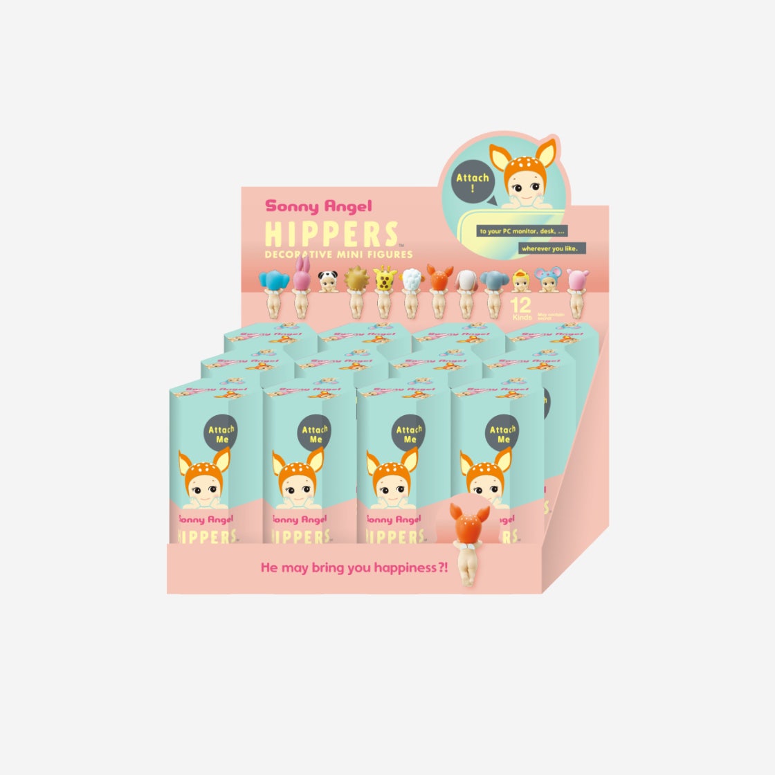소니엔젤 히퍼 랜덤박스 (12개입) | Sonny Angel | KREAM
