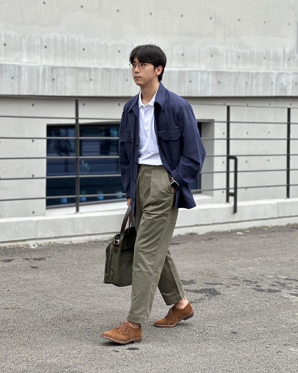 더 가이즈 폴라이트 노티스 투플리츠 코튼 치노 베이지 | The Guys | KREAM