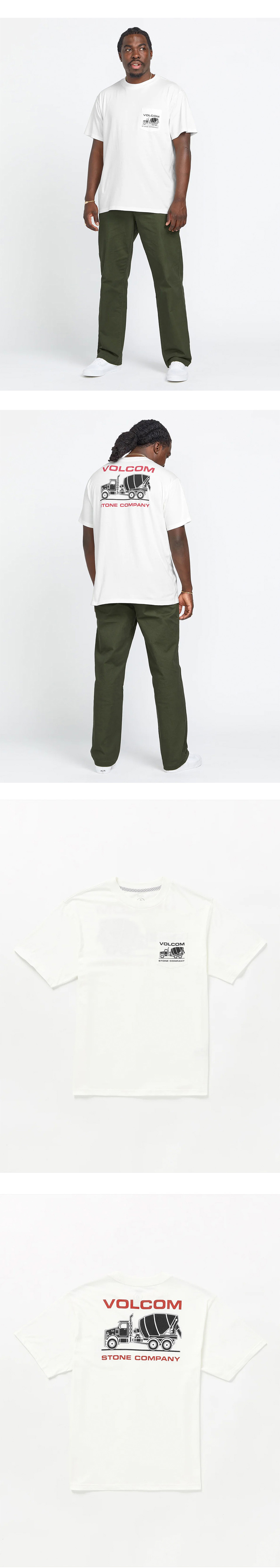 볼컴 스케이트 바이탈 G 테일러 반팔 티셔츠 1 오프화이트 | VOLCOM | KREAM