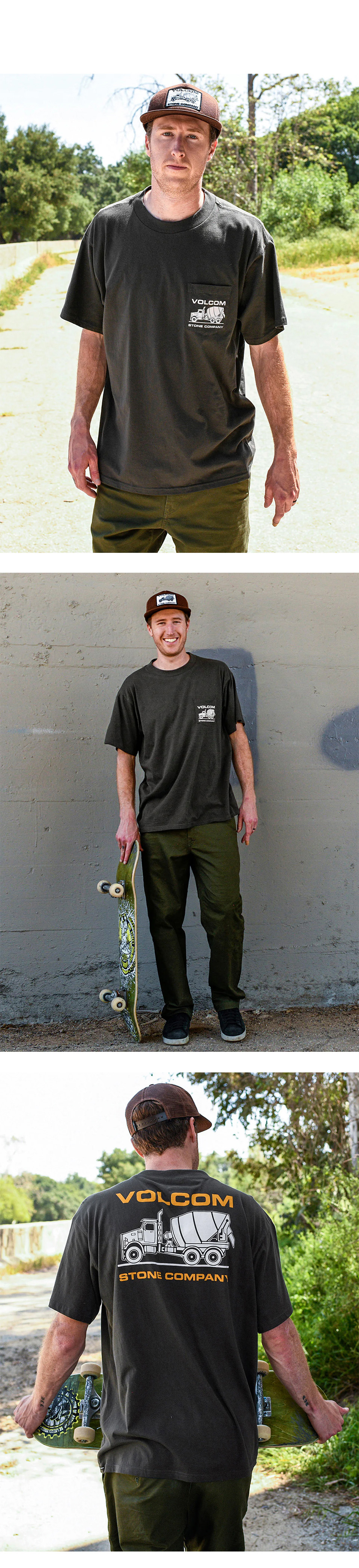 볼컴 스케이트 바이탈 G 테일러 반팔 티셔츠 1 오프화이트 | VOLCOM | KREAM