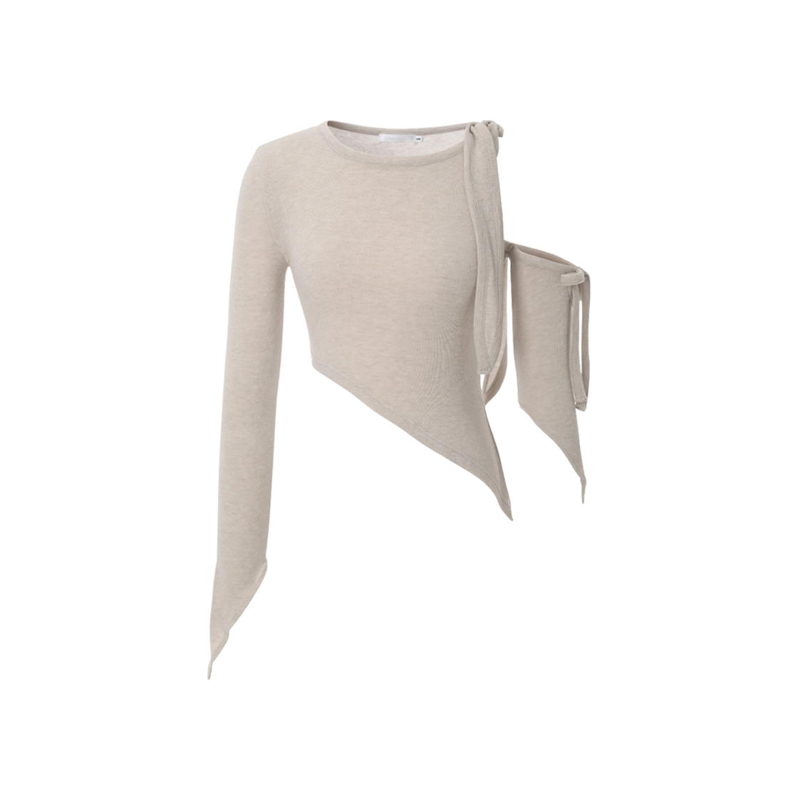 (W) 쓰리타임즈 라나 탑 오트밀 | Threetimes | KREAM