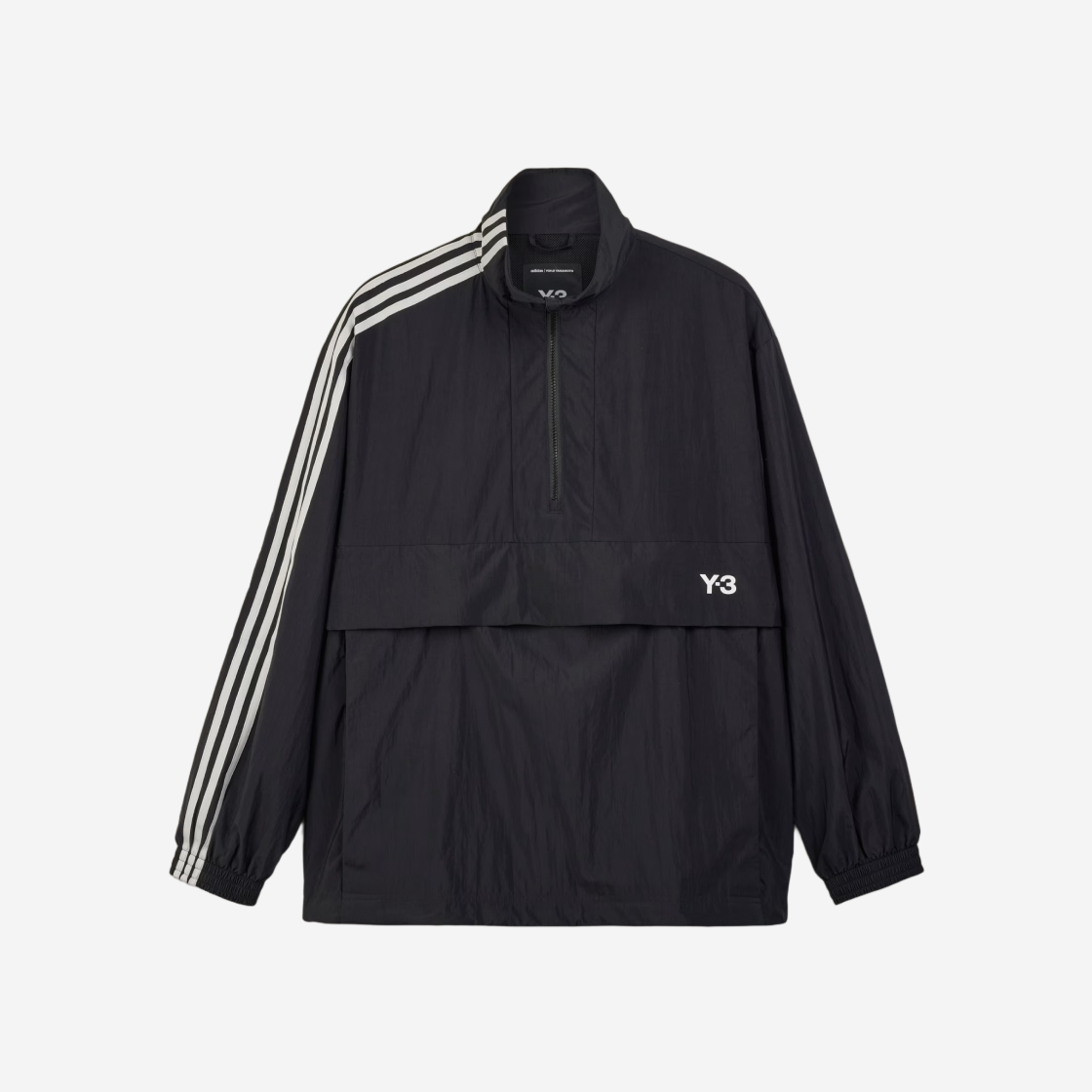 Y-3 3S 나일론 쉘 하프집 자켓 블랙 | Y-3 | KREAM