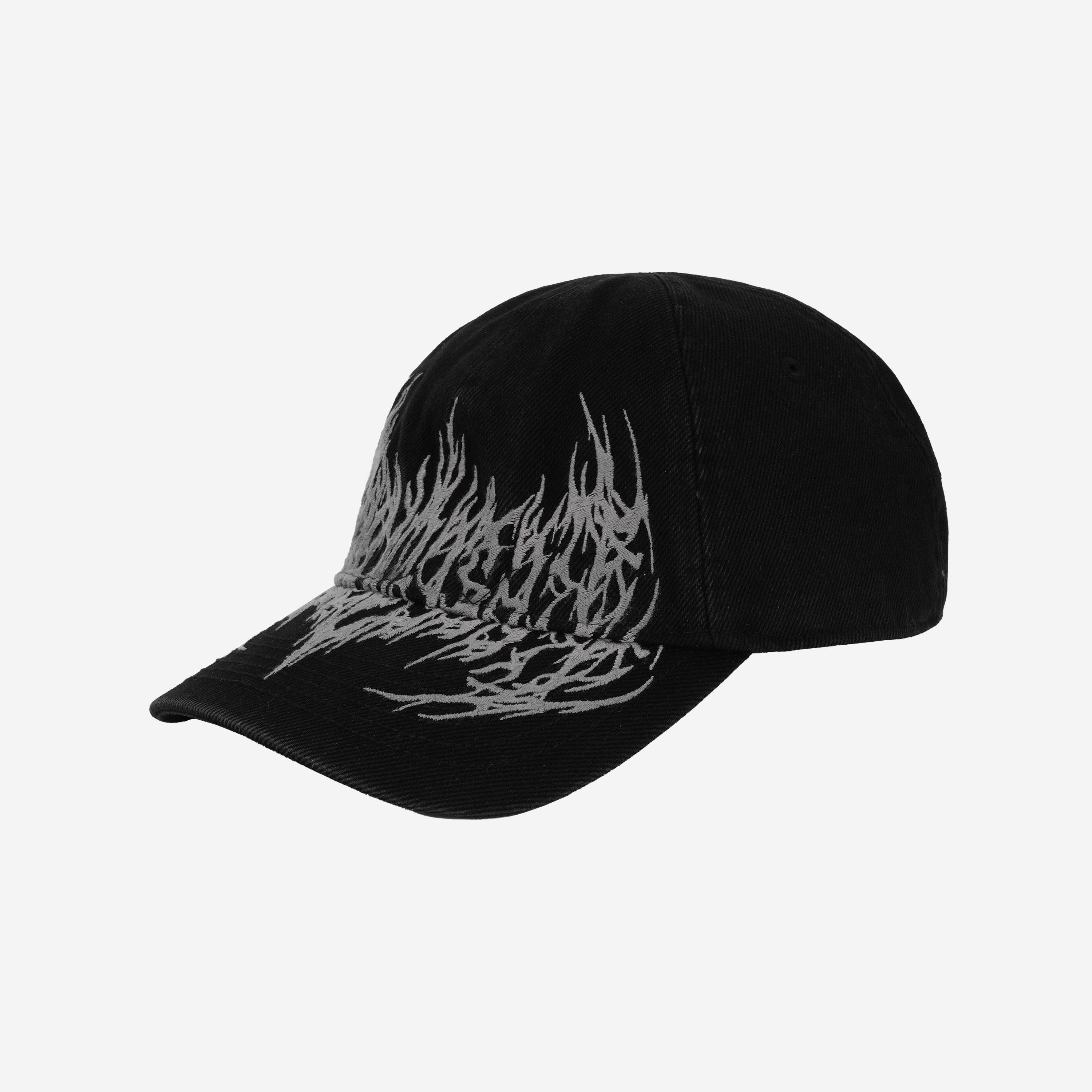 프로젝트 G/R 메탈릭 로고 캡 블랙 | KREAM