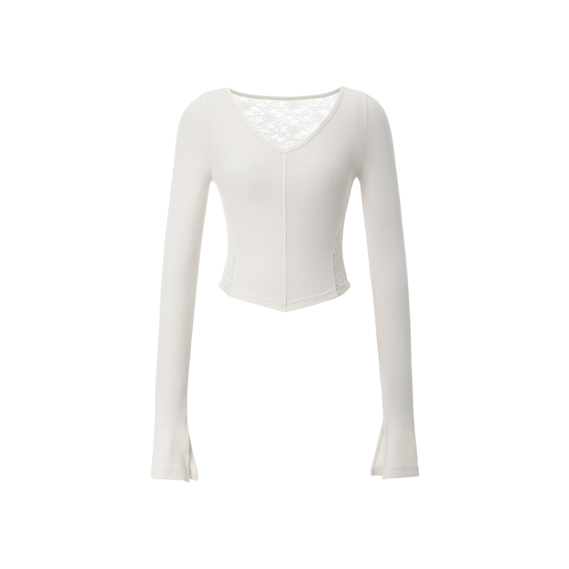 (W) 쓰리타임즈 아리아나 티셔츠 크림 | Threetimes | KREAM