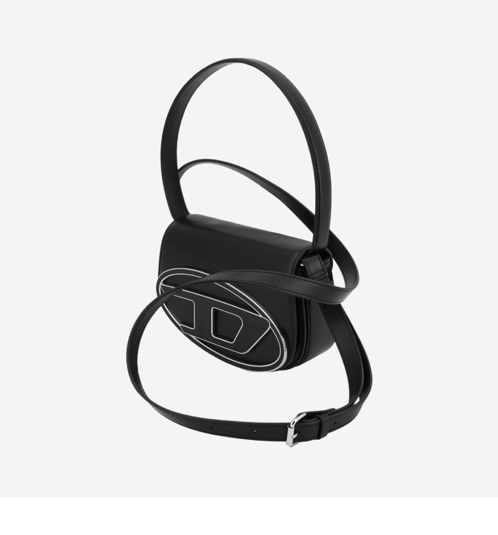 디젤 1DR 숄더백 인 나파 레더 블랙 | Diesel | KREAM