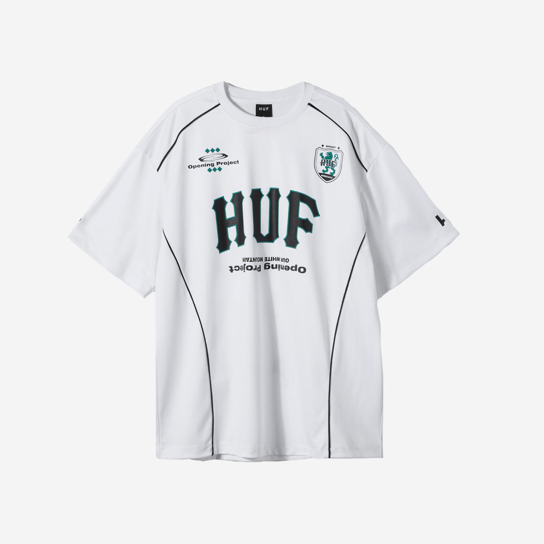 허프 x 오프닝 프로젝트 풋볼 저지 화이트 | HUF | KREAM