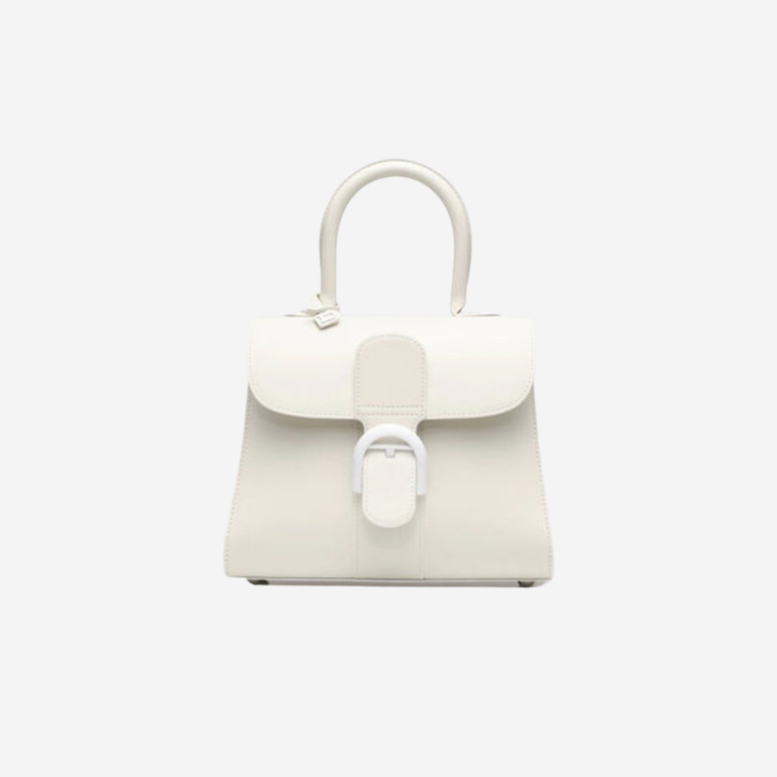 델보 브리앙 PM 박스 카프 실크 아이보리 | Delvaux | KREAM