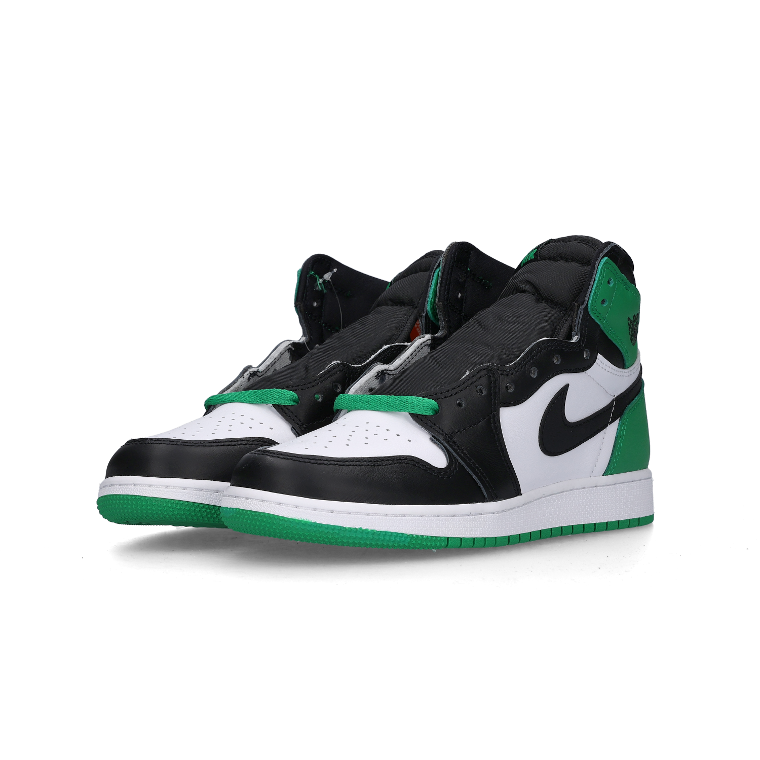 (GS) 조던 1 레트로 하이 OG 블랙 앤 럭키 그린 | KREAM