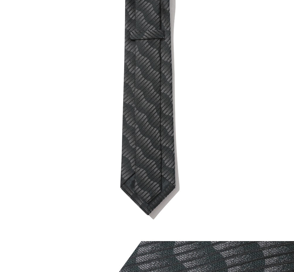 커스텀멜로우 그린 웨이브 패턴 타이 그린 | Customellow | KREAM