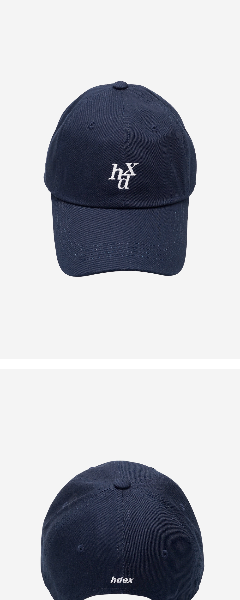 에이치덱스 시그니처 스몰 로고 볼캡 레드 | HDEX | KREAM