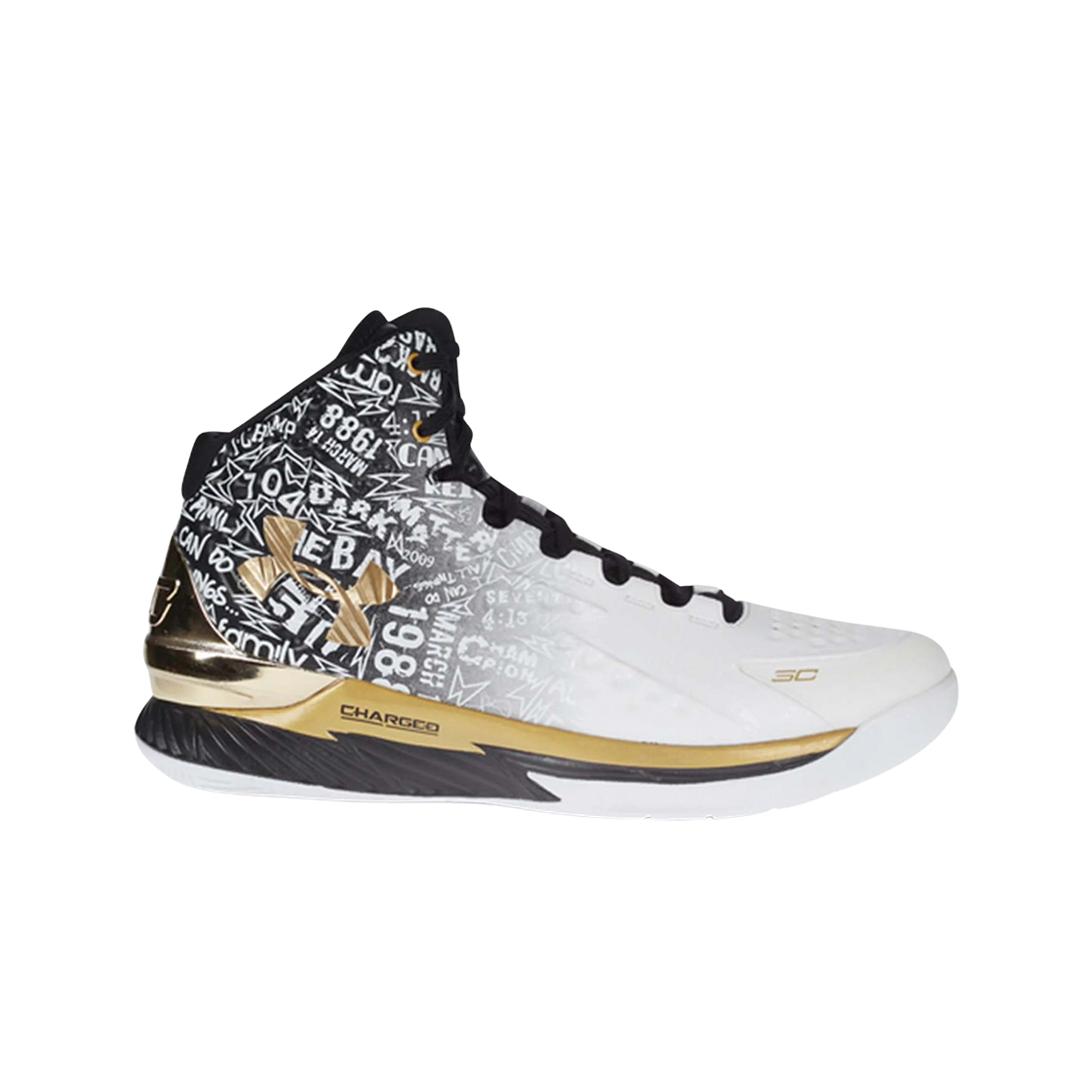 언더아머 커리 1 블랙 화이트 Under Armour Kream