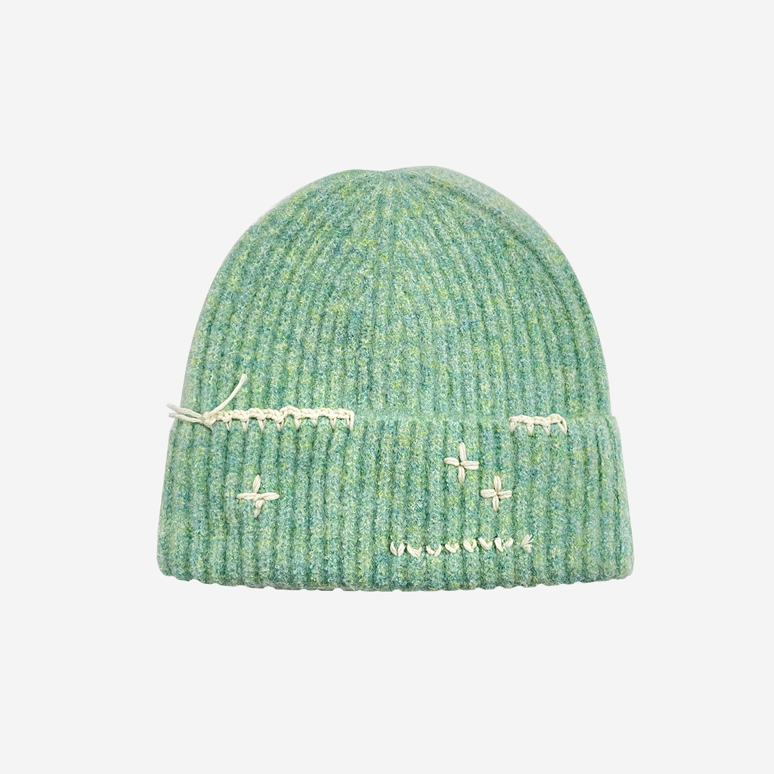 루바티 핸드스티치 비니 민트 | RUBATI | KREAM