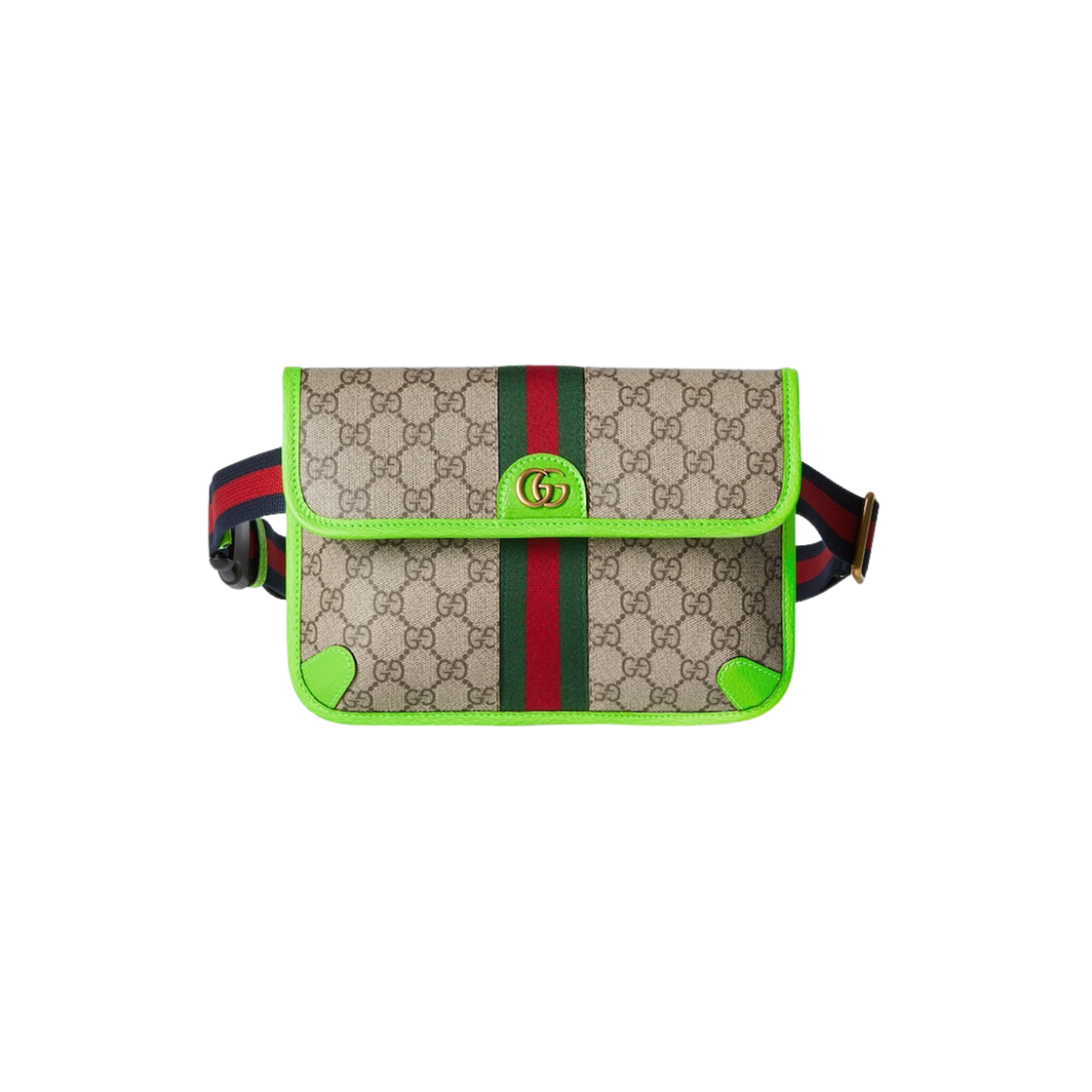 구찌 오피디아 GG 스몰 벨트백 베이지 에보니 슈프림 | Gucci | KREAM